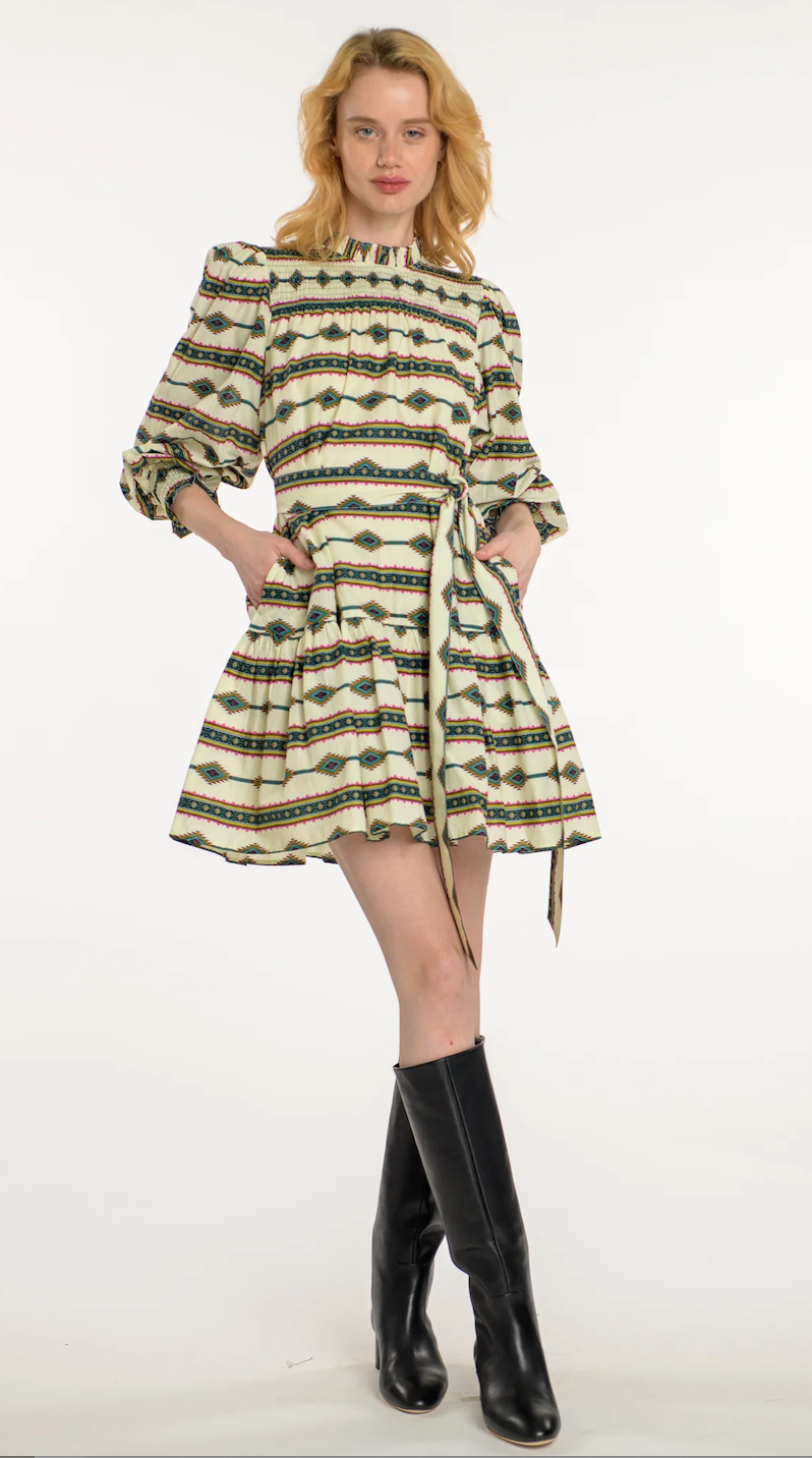 Lucy Dress Apache Stripe – Monkee's of Morehead City